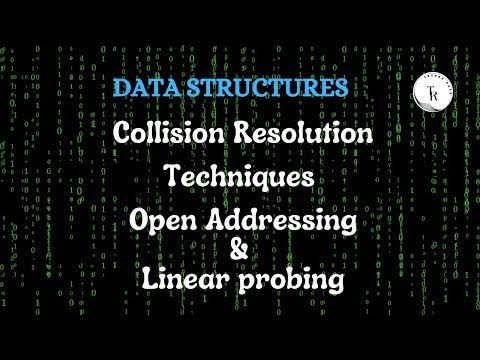 Lecture 118# Collision Resolution Techniques | Open Addressing | Linear probing - YouTube