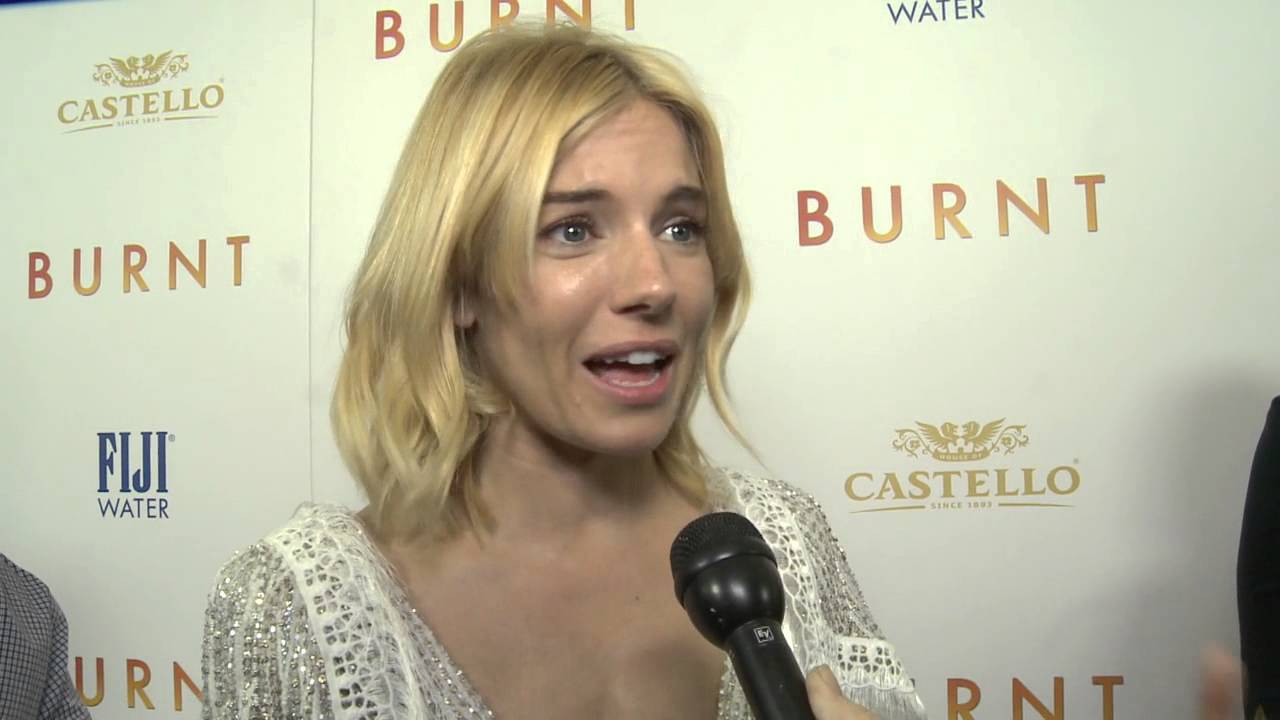 Burnt: Sienna Miller "Helene" New York Red Carpet Movie Premiere ...