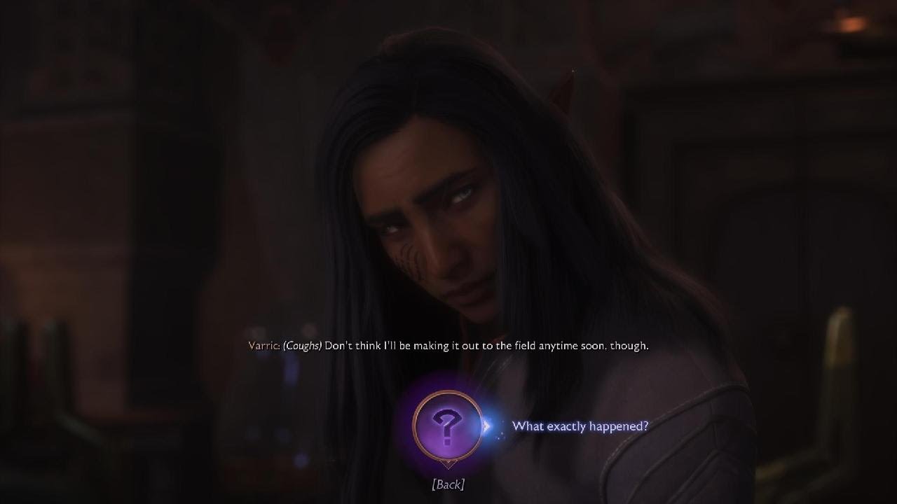 Dragon Age: The Veilguard | Varric Wakes Up - YouTube