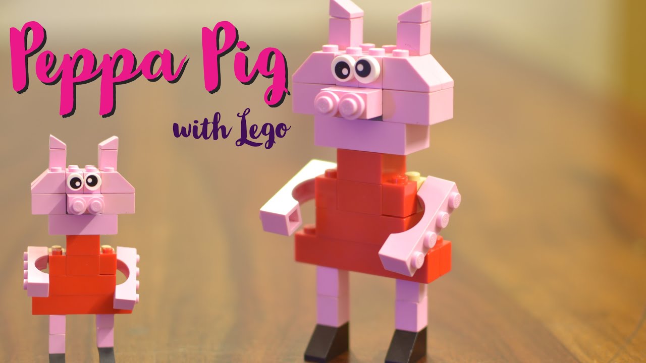 Peppa Pig with Lego - Lego classic "How To" Ideas - Lego Cartoon ...