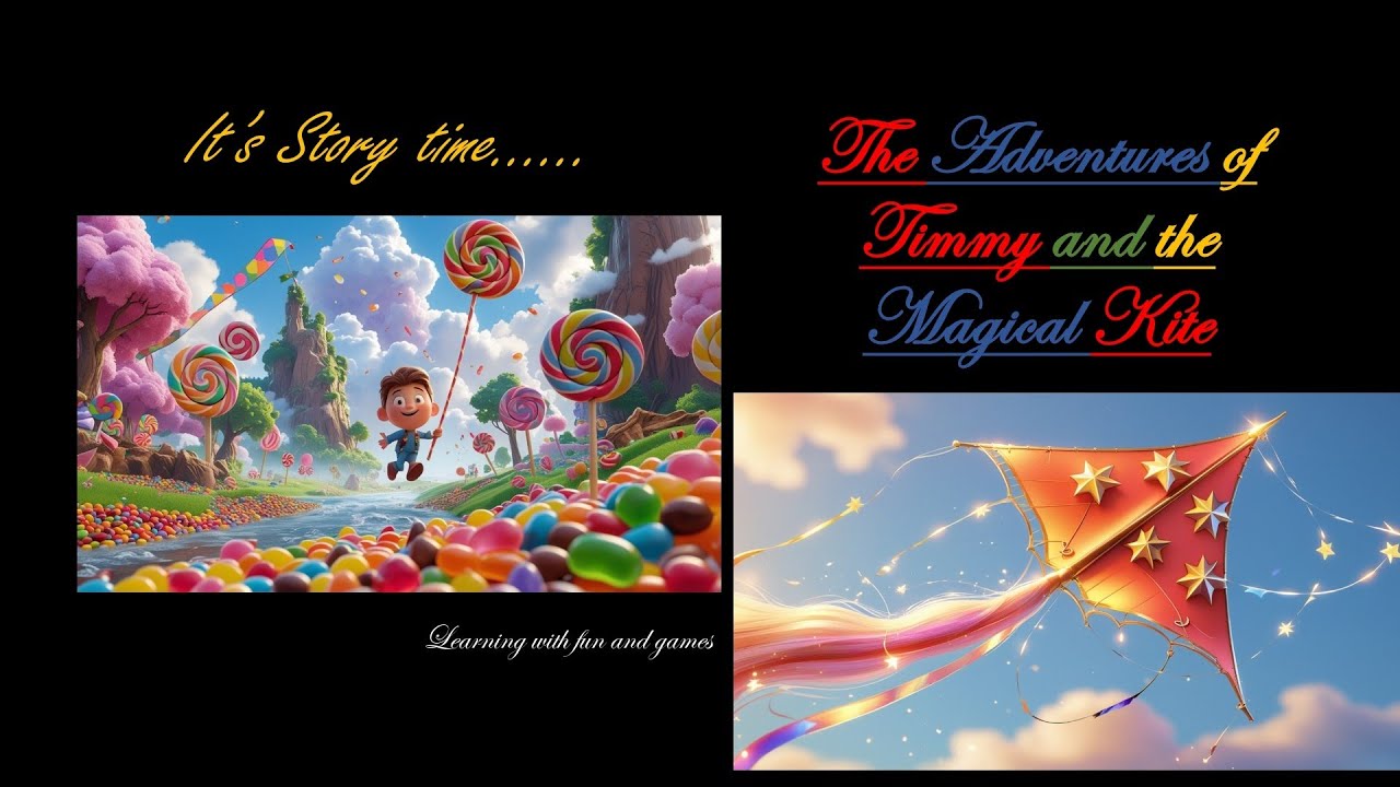 Story of The adventurous of Timmy and the magical Kite - YouTube