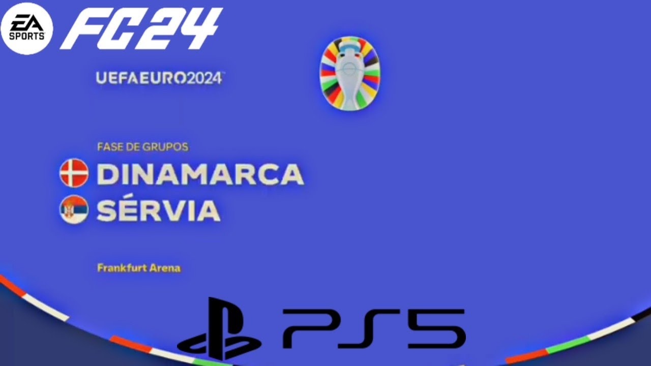 🔴 FC 24,- Dinamarca vs Sérvia uefa euro 2924 Gameplay Ps5#290 - YouTube