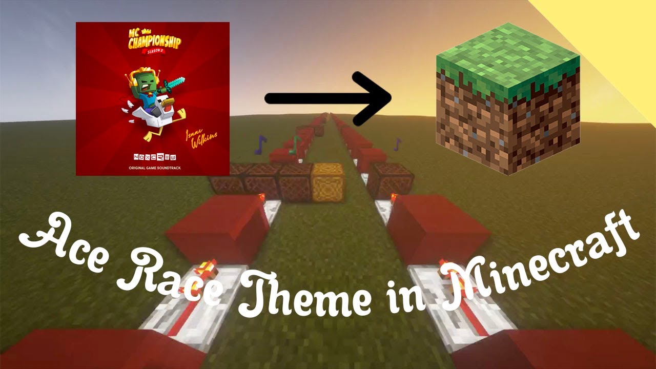 I made Ace Race by EpicLandlord (MCC Soundtrack!) in Minecraft... - YouTube