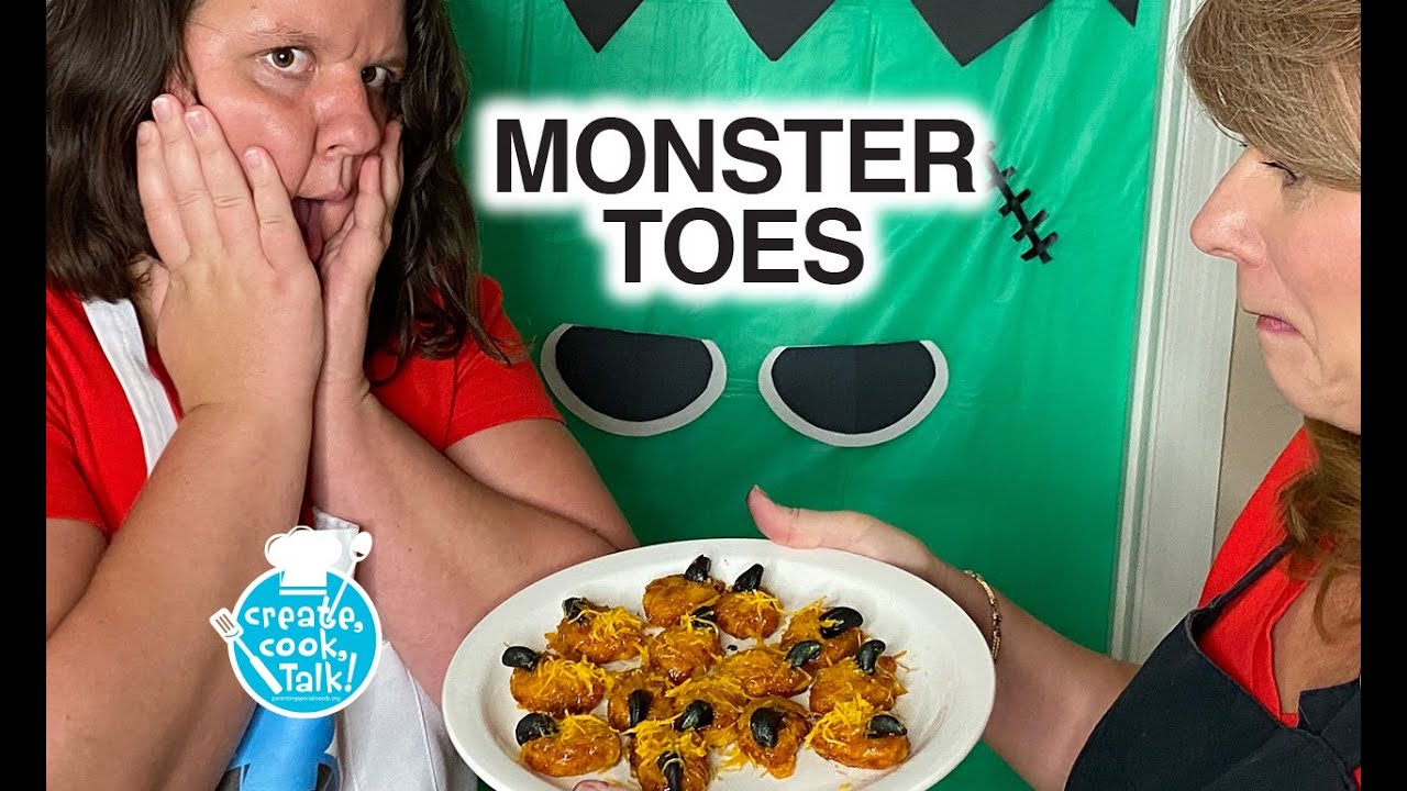 Create, Cook,Talk: Monster Toes - YouTube