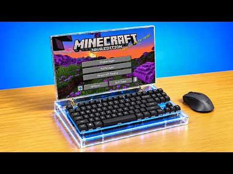 Ich habe aus einem kaputten alten Laptop ein Cyberdeck gebaut!