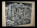 WINDOW PAINTINGS Victoria, BC artist Mario Labonte - YouTube