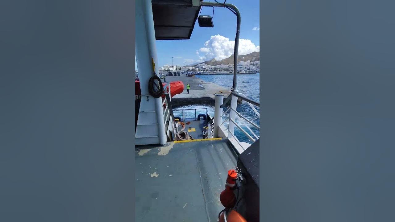 19 April 2023 Seajet Caldera Vista(Santorini - naxos)跳島渡輪 - YouTube