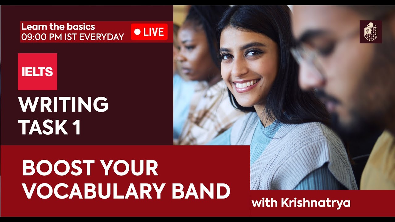 IELTS Writing Task 1 Masterclass: Boost Your Vocabulary Band! - YouTube