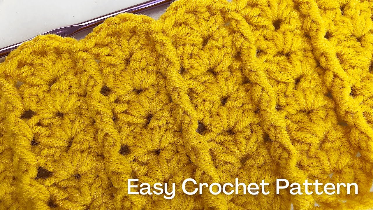 Easy Crochet Pattern | Tutorial | dc | fpdc | bpdc | #1 - YouTube