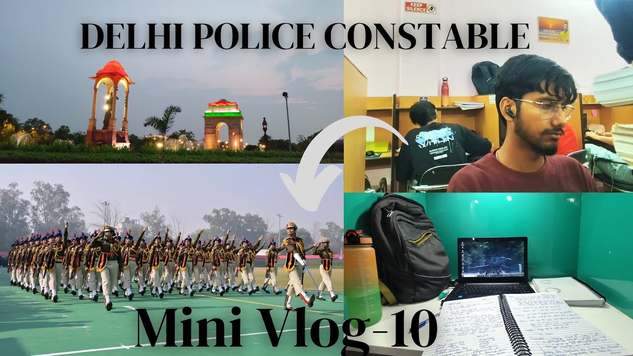 Day-10 | Delhi Police Constable 🚨🚔 | Mini Vlog-10 | SSC DP CONSTABLE 👮🏻 ...