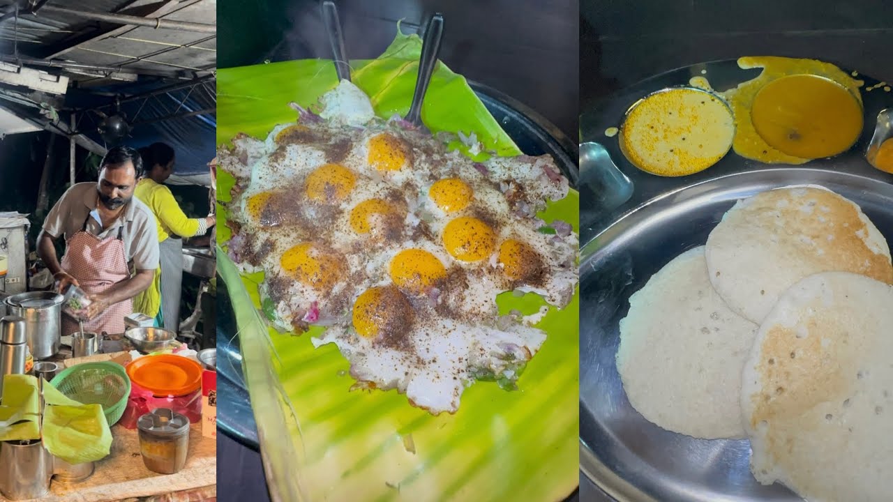 സ്പെഷ്യൽ കാട ബുൾസ്ഐ കിട്ടുന്ന പുക്കാട്ടുപടിയിലെ ബിനുച്ചേട്ടന്റെ തട്ടുക | Thattukada Egg Bullseye ...