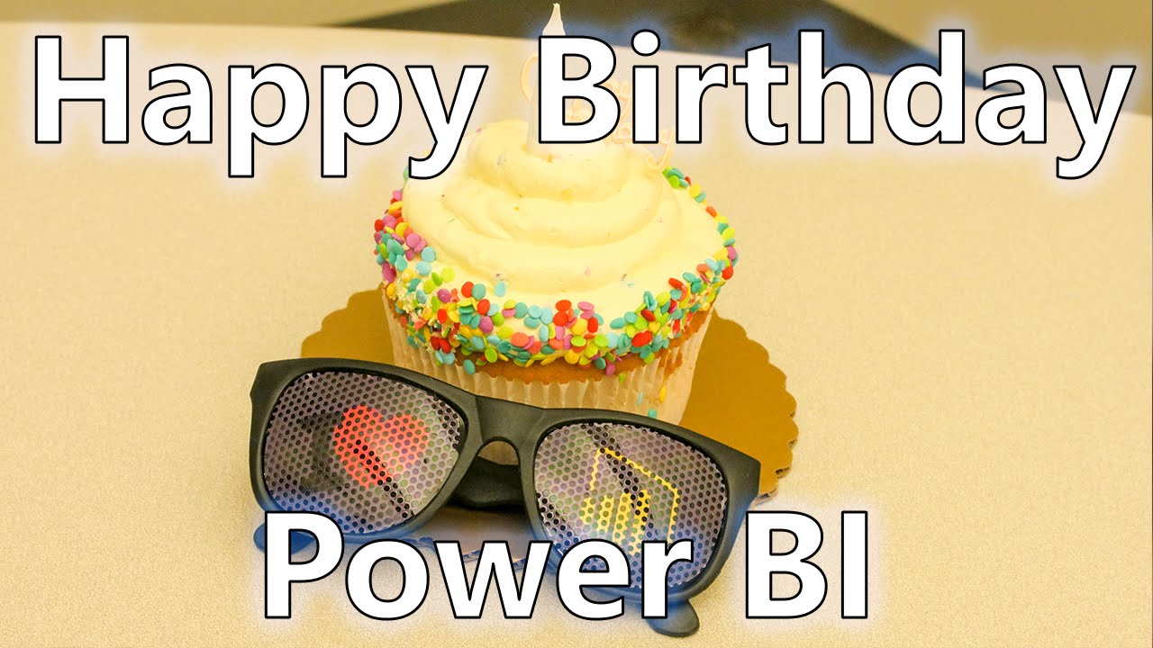 Happy Birthday Power BI! - Community Video - YouTube