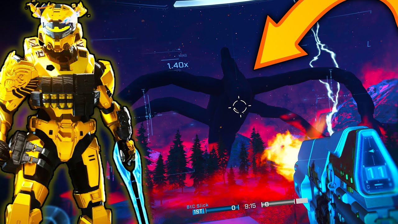 Playing Infection in the Upside Down! Stranger Things x Halo - YouTube