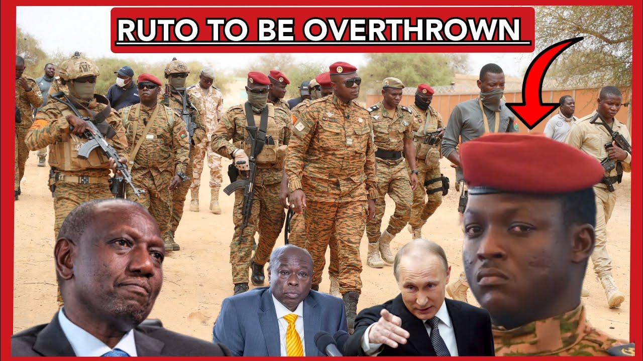 RUTO TO BE OVERTHROWN! Captain Ibrahim Traore STORMS State House/ RUTO ...