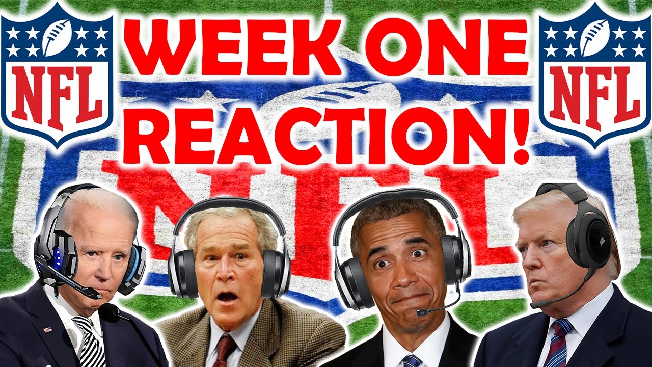 US Presidents React! NFL Week One! - YouTube