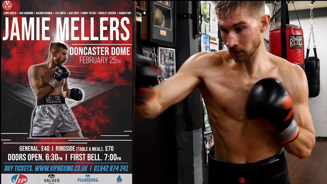 Meet Jimmy Harrington's Middleweight prospect 4-0 Jamie Mellers - YouTube