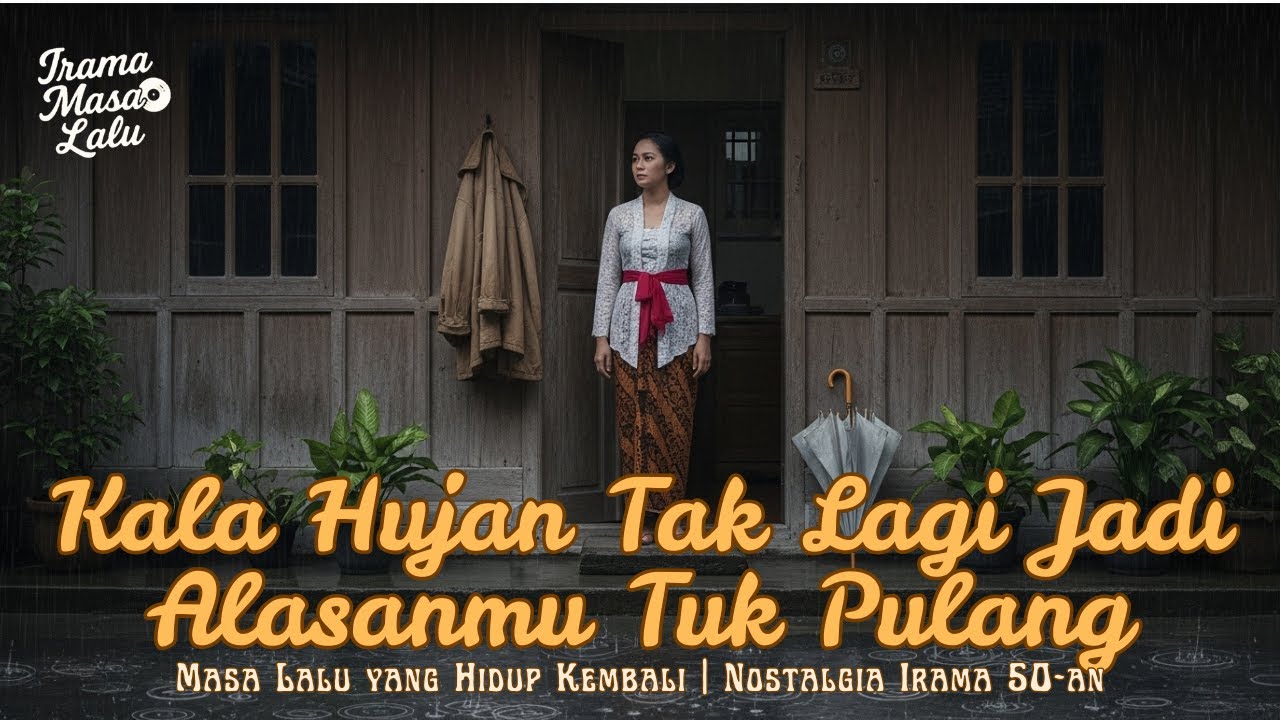 Masa Lalu yang Hidup Kembali | Nostalgia Irama 50-an | Kala Hujan Tak Lagi Jadi Alasanmu Tuk ...