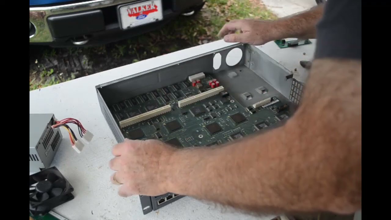 Gold recovery from Intel Express 510T 24-port Ethernet Switch teardown ...