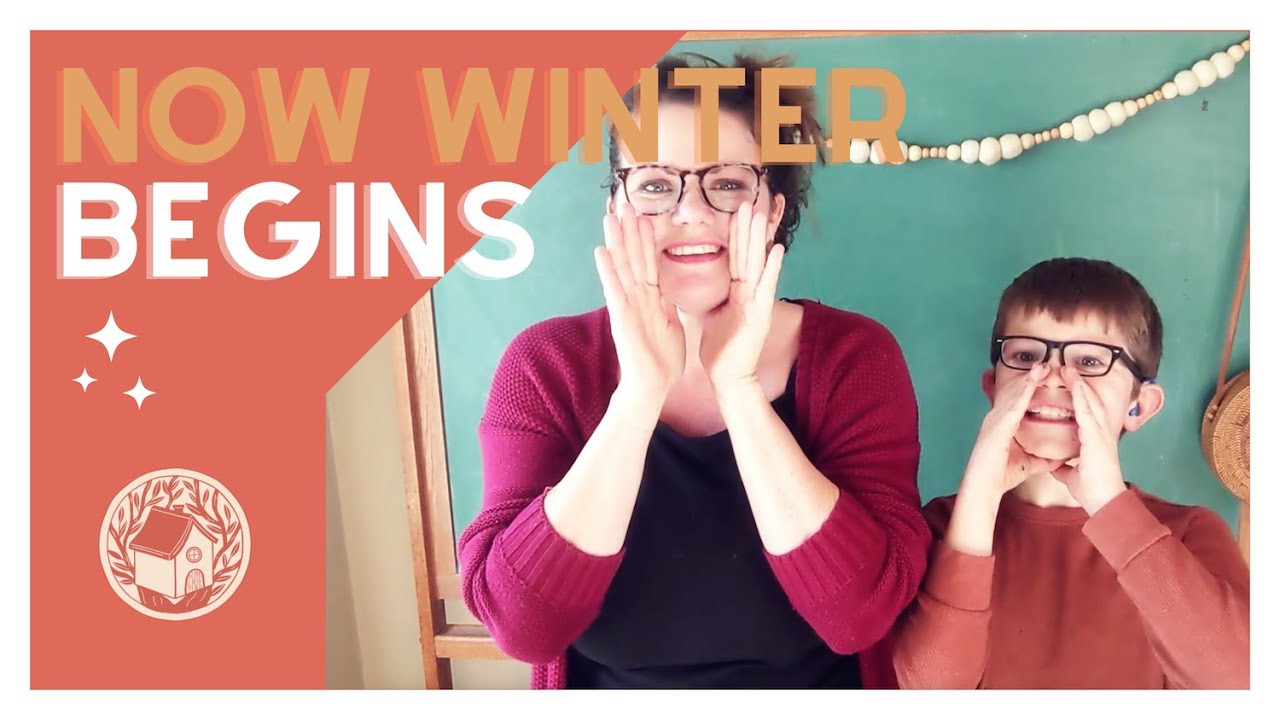 Winter Begins Hand Rhyme - THNS: Winter, Week 3: Winter Equinox - YouTube