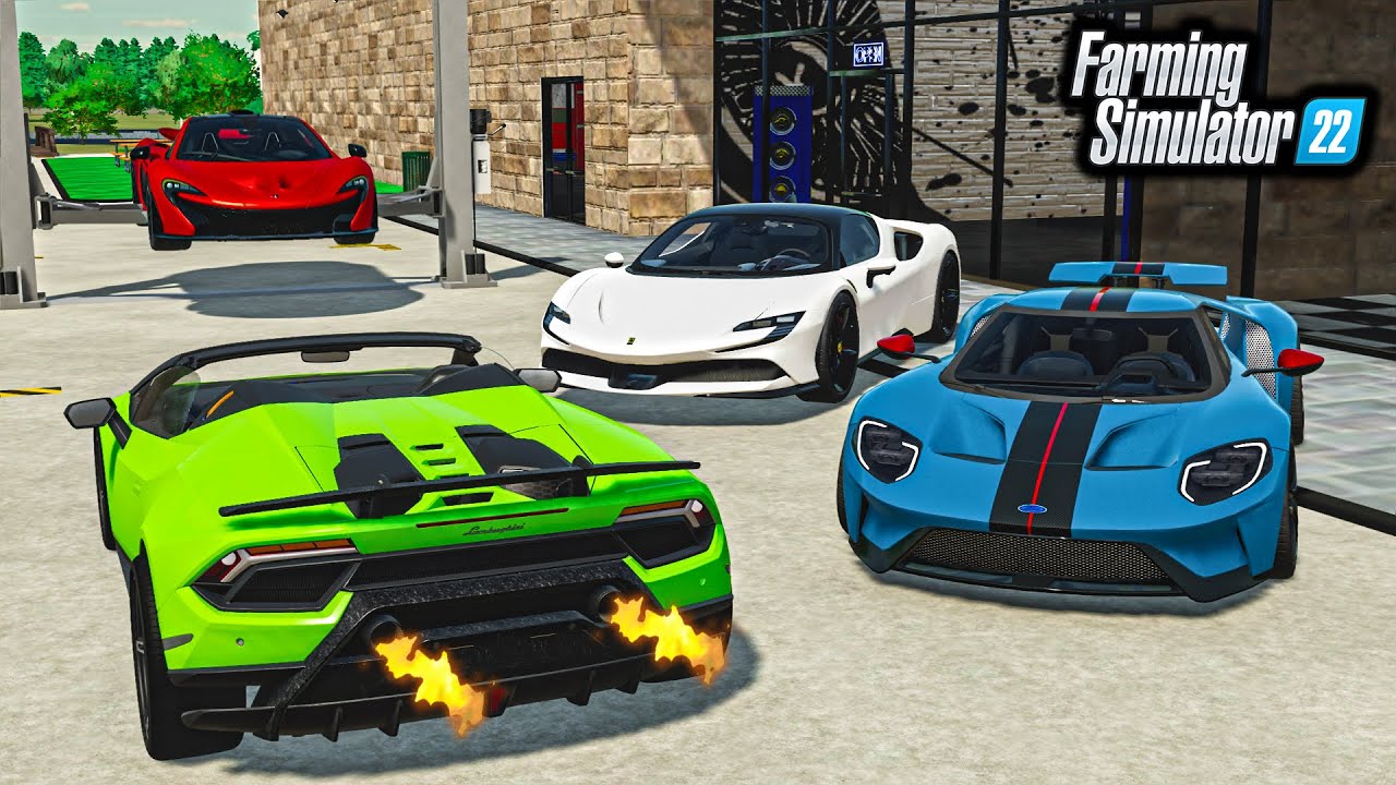 BUILDING $22,000,000 RACE TRACK DEALERSHIP! (RICH GUYS RACING) | FS22 ...