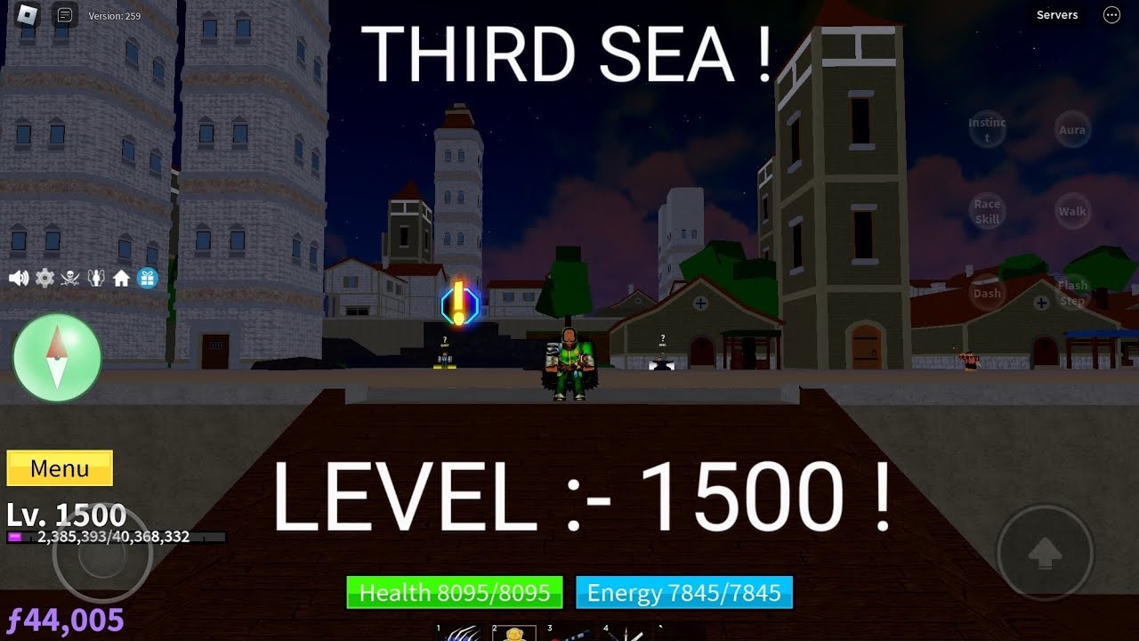Getting 1500 Levels And Going In Third Sea ! Third Sea | Full Guide ...