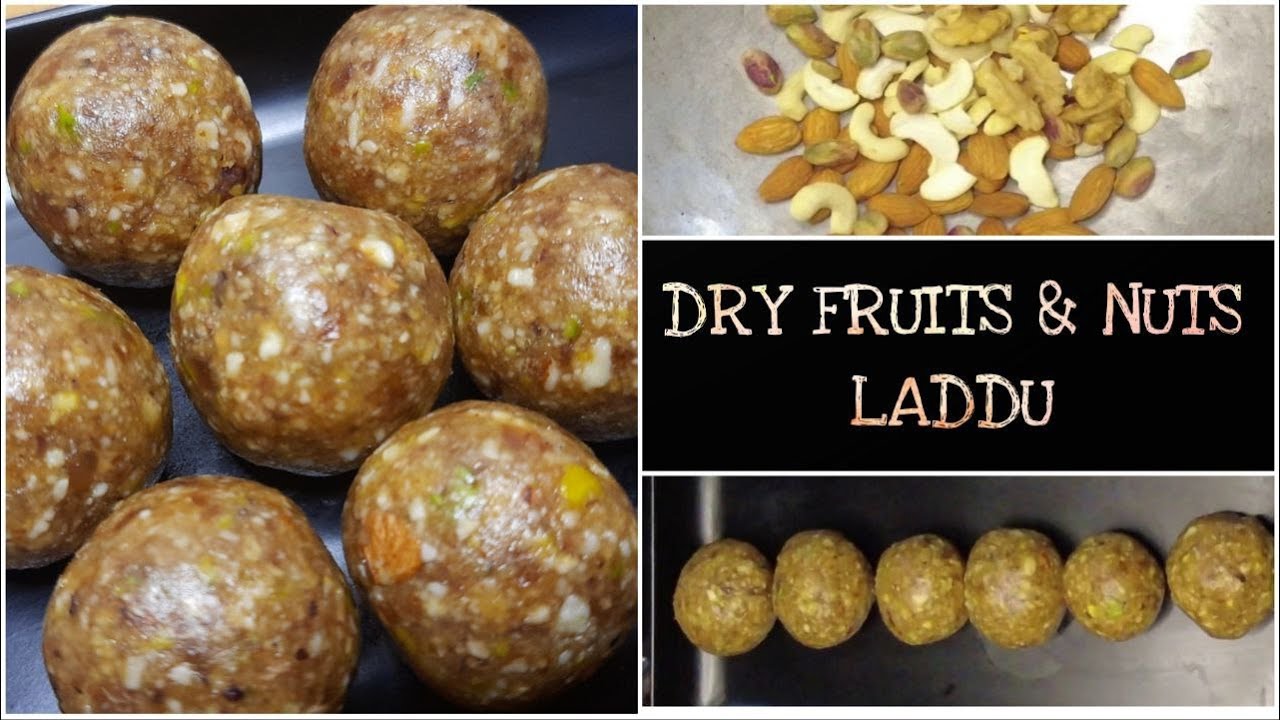 Dry Fruit Laddu Recipe In Tamil | Nuts Laddu Recipe | Protein Ladoo ...