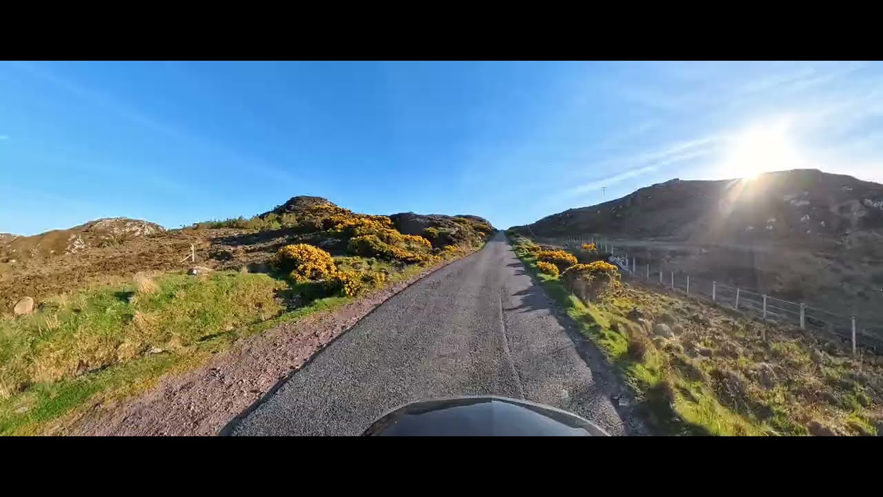 Part 8 - NC500 Drive - Drumbeg Viewpoint - B869 - A837 - Rhegreanoch ...