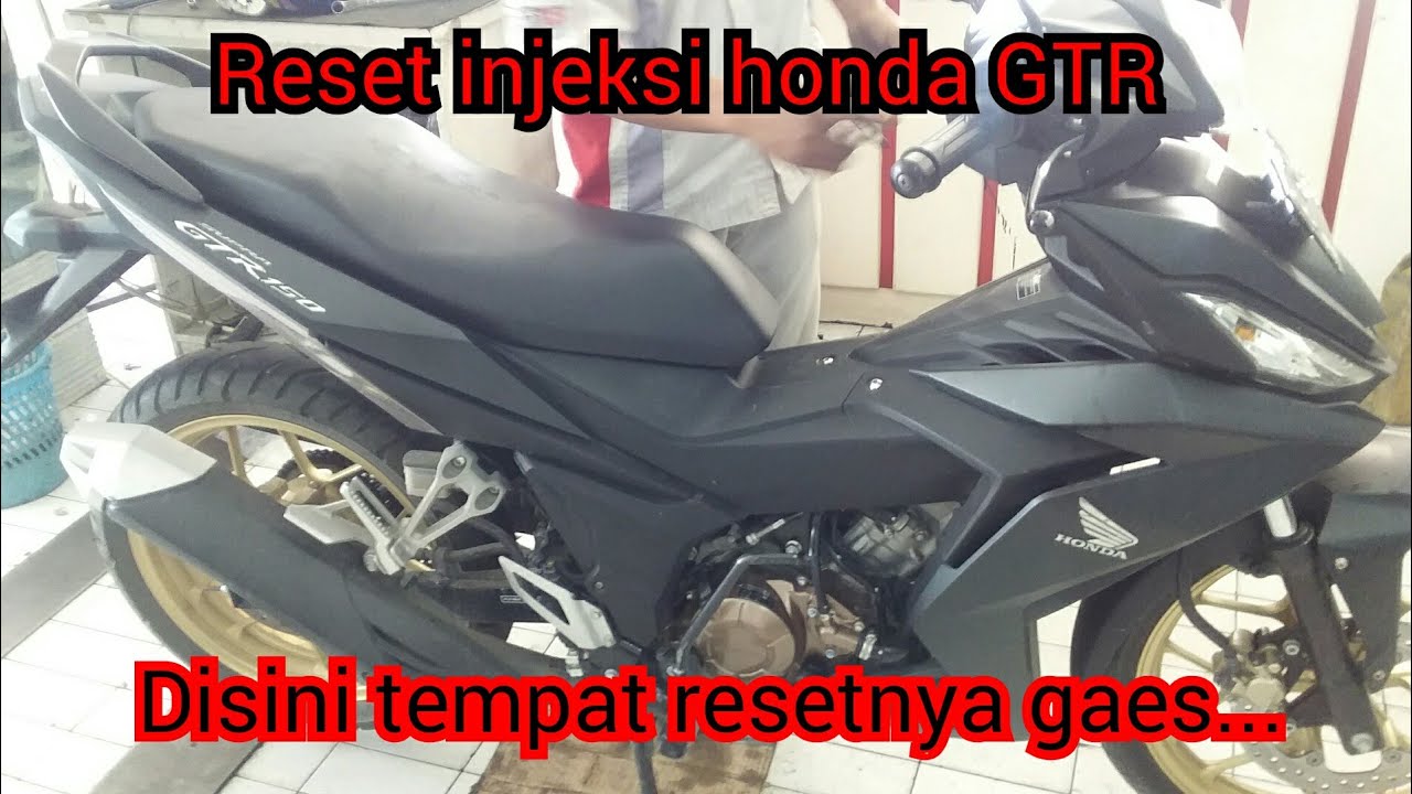 cara reset injeksi motor honda SUPRA GTR #bengkelmotor #tempatreset ...