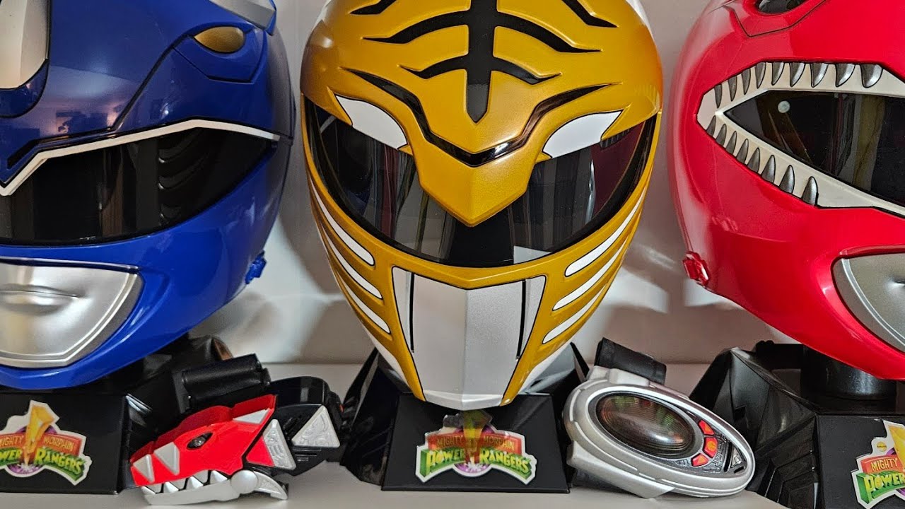Power Rangers Time Force Chrono Morpher & Dino Thunder Thundersaurus ...
