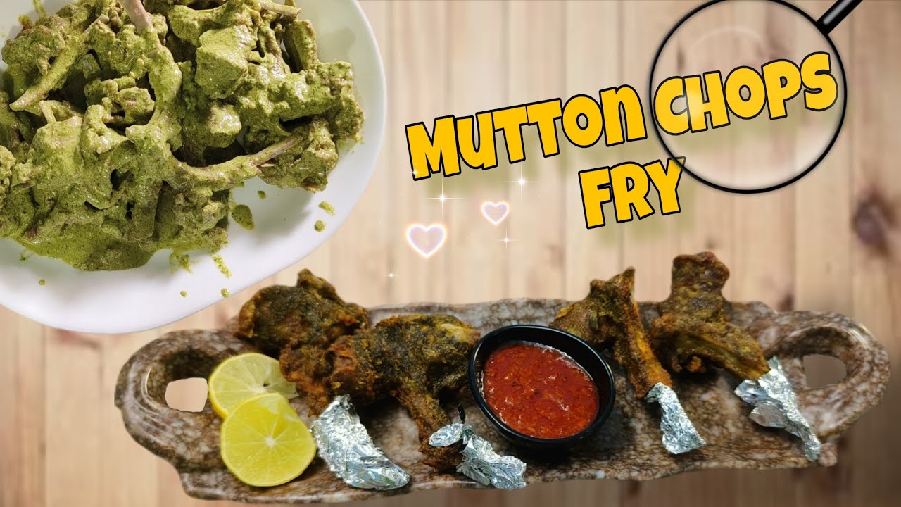 Bakraeid Special Mutton Chops Fry | Mutton Chops | Crispy & juicy ...
