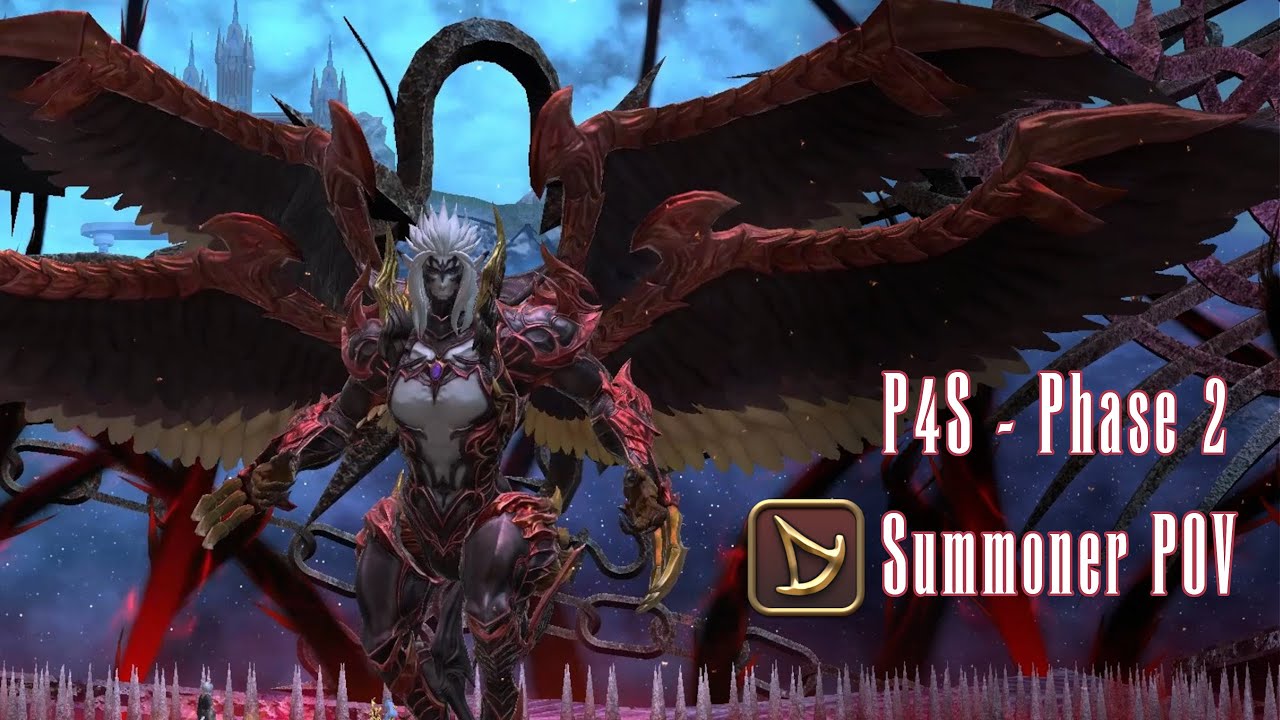 FFXIV P4S Phase 2 - Summoner POV - YouTube