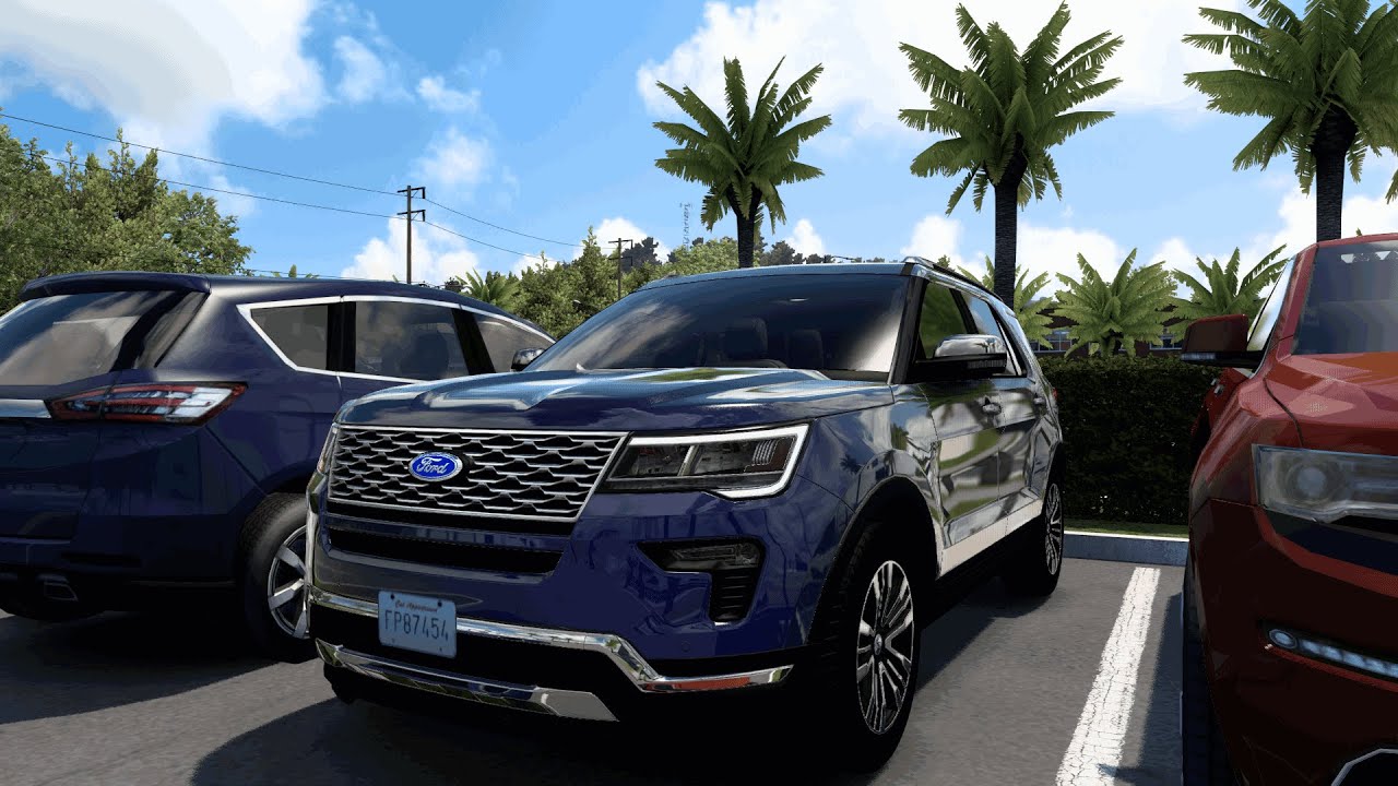 [ POV Drive ] 2019 Ford Explorer Platinum ( ATS Mod Gameplay ) - YouTube