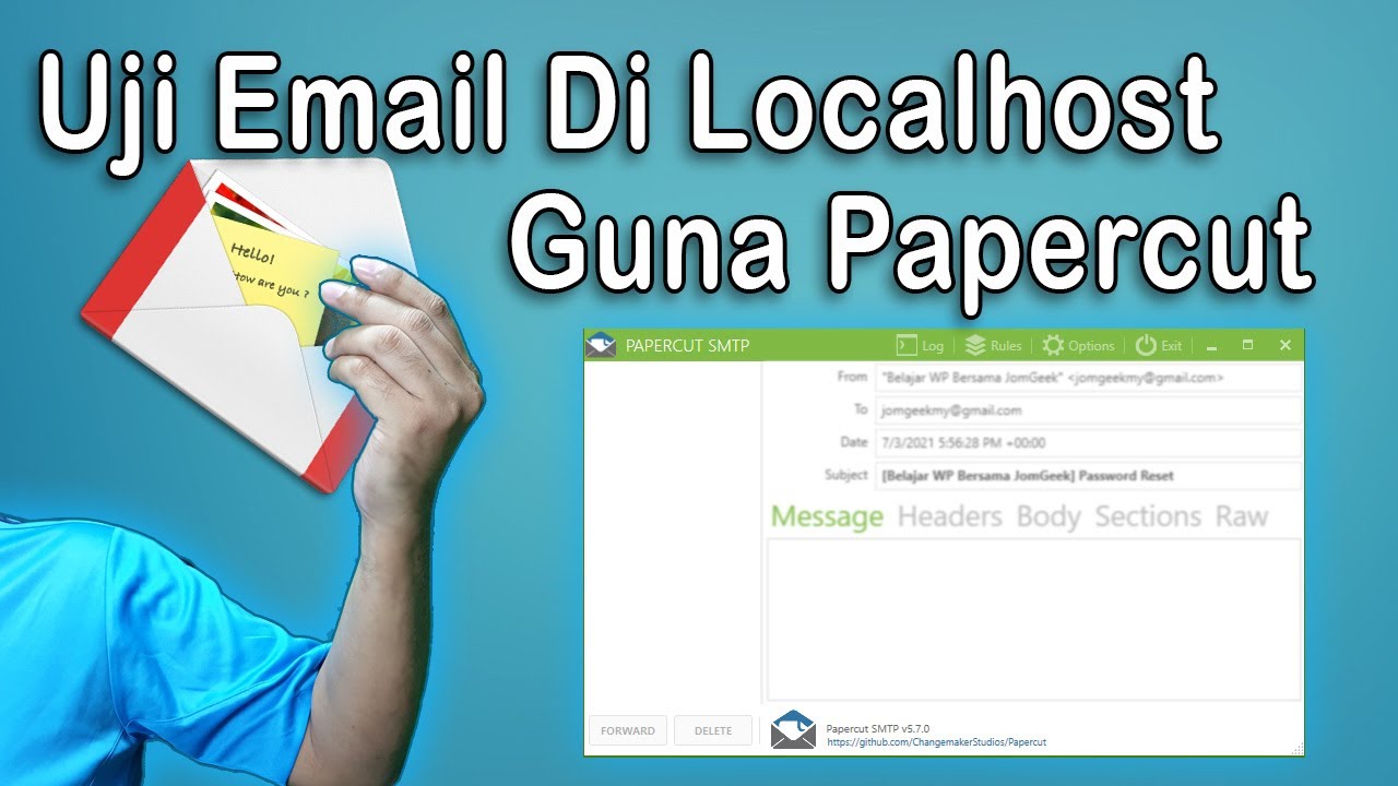 Uji Fungsi Email Di Localhost Menggunakan Papercut SMTP YouTube uji-fungsi-email-di-localhost-menggunakan-papercut-smtp-youtube