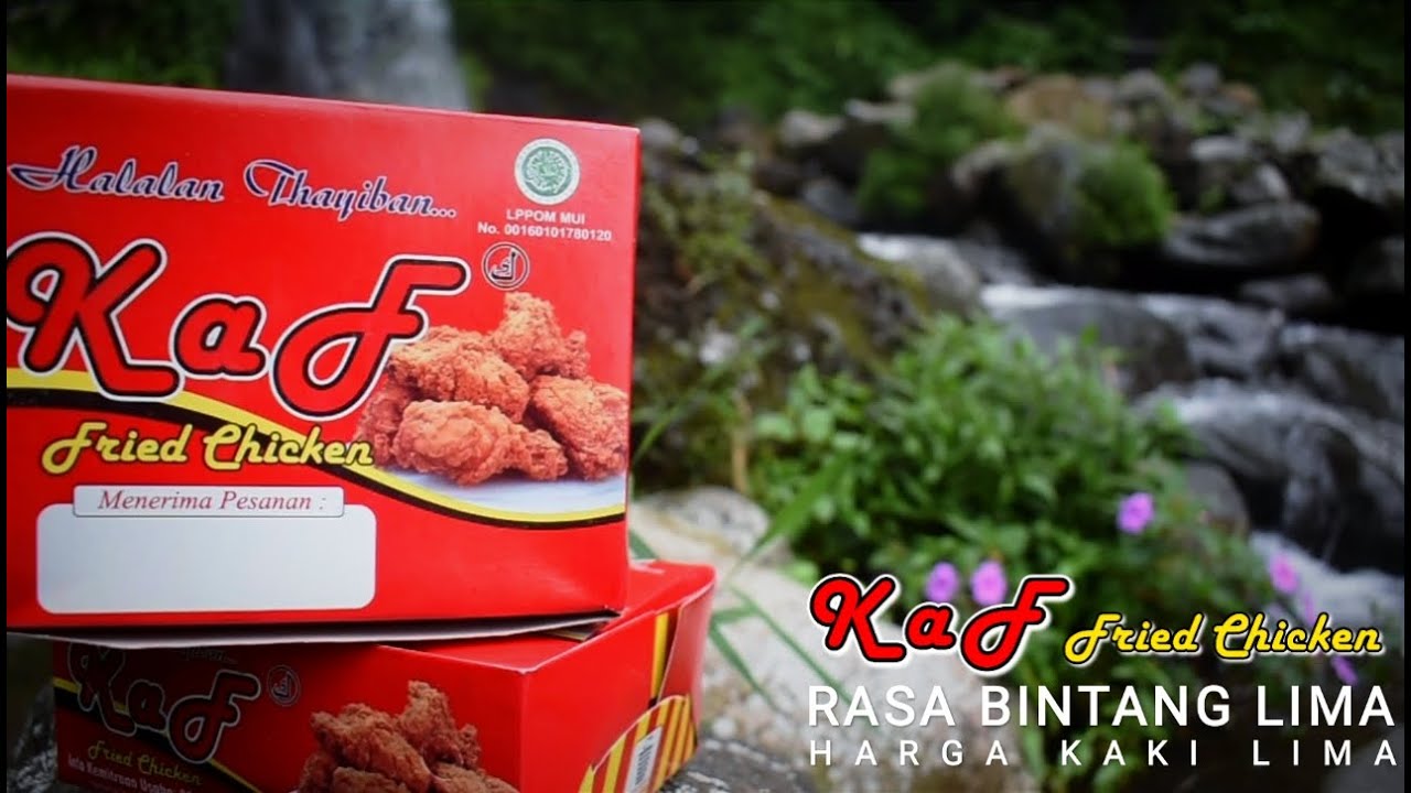 Mukbang KaF Fried Chicken Indonesia | Guci Gn. Slamet - YouTube