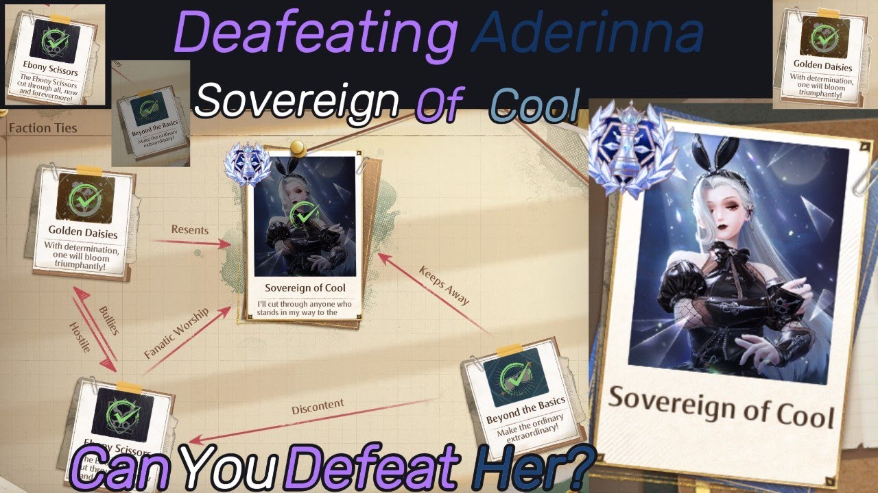 Infinity Nikki - Beating Aderinna The Sovereign Of Cool - YouTube
