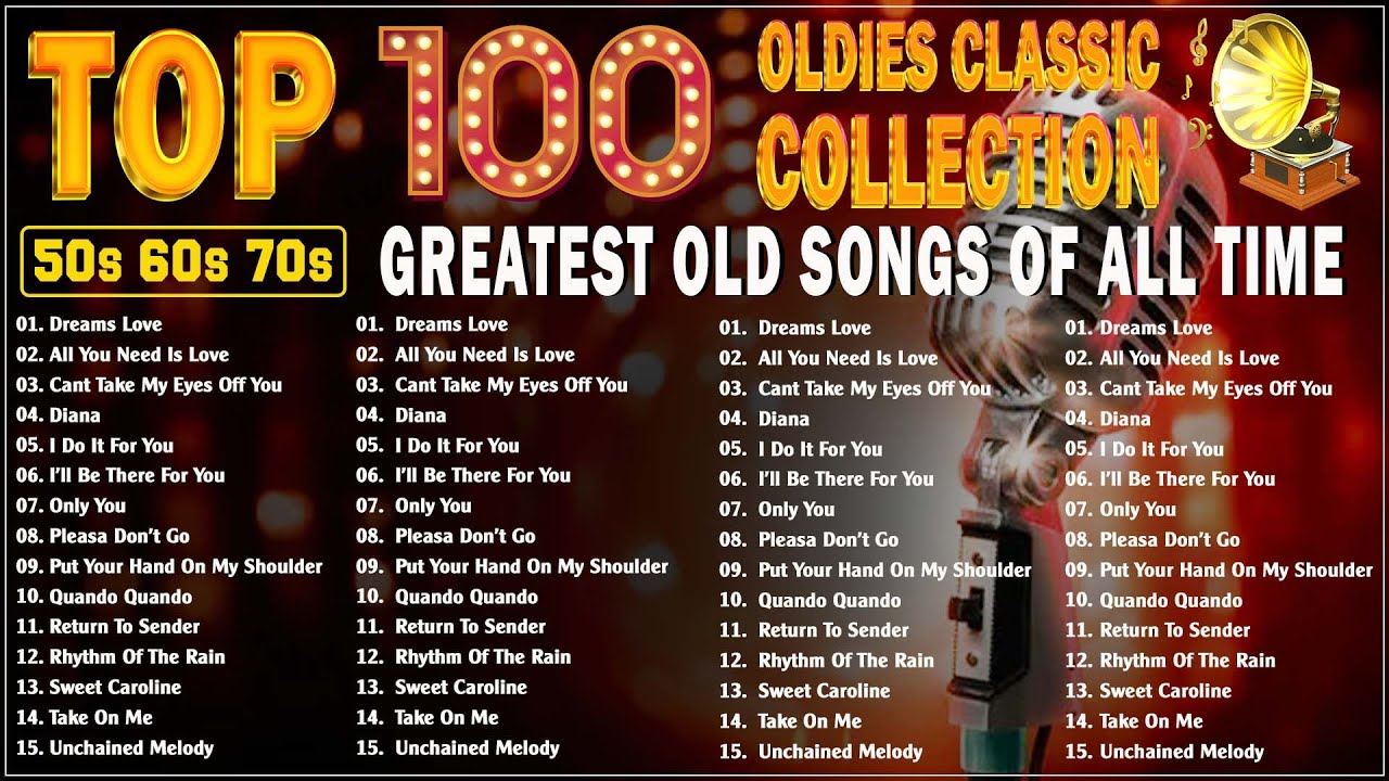 Oldies But Goodies Non Stop Medley 50s 60s 70s Lobo, Eric Clapton ...