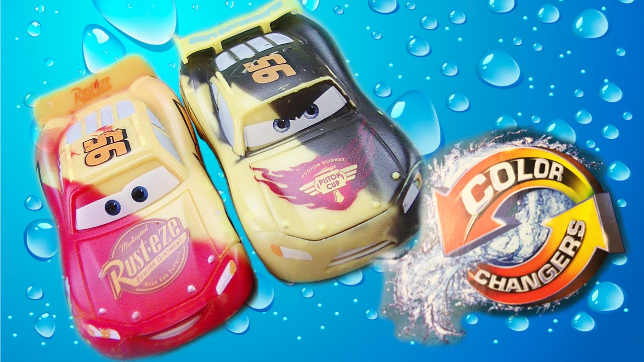 Color Changers Disney Cars and Hot Wheels Color Shifters Changers - YouTube
