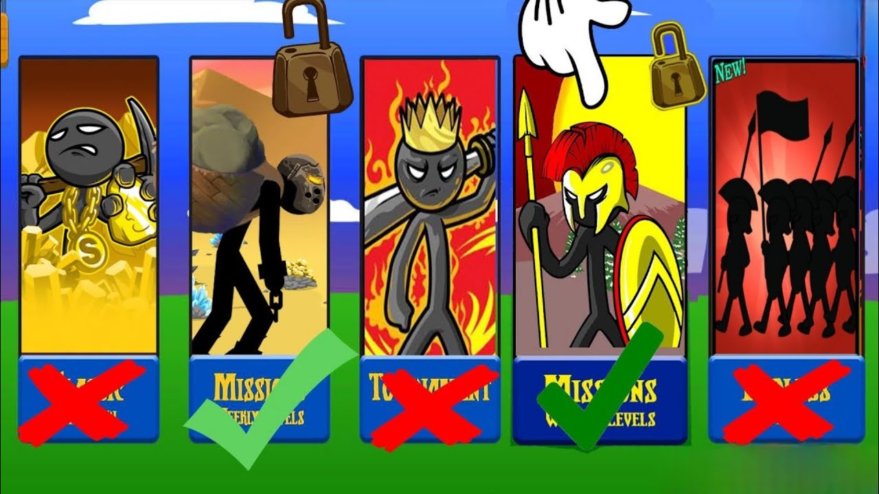 NEW MOD UNLOCKED MAX SKILL MAX POWER UPGRADE ALL SKIN SAVAGE |STICK WAR ...