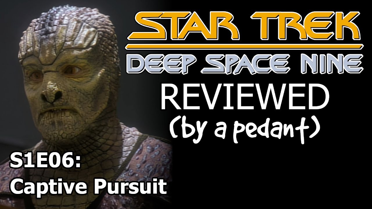 Deep Space Nine Reviewed! (by a pedant) S1E06: CAPTIVE PURSUIT - YouTube