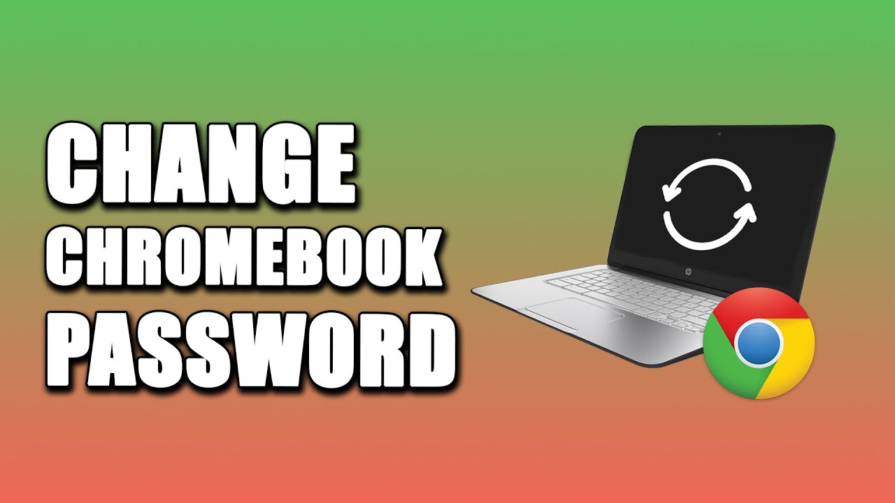 How To Change Password On School Chromebook (EASY!) - YouTube