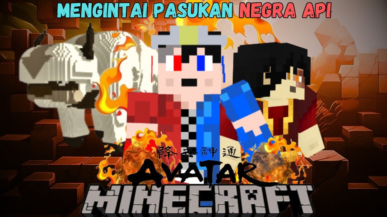 Kita masuk ke Negara Api, untuk mencari kekuatan ( Minecraft Avatar ...