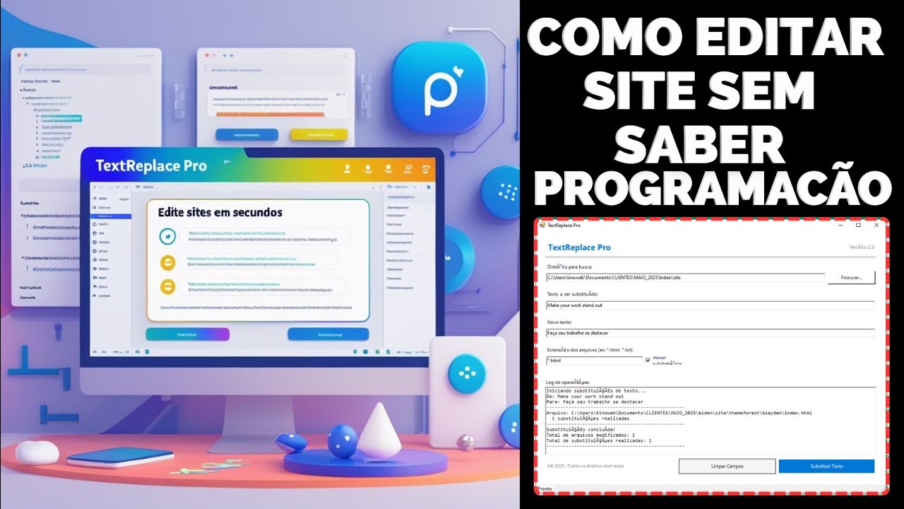 COMO ALTERAR MEU SITE - FERRAMENTA PARA ALTERAR CONTEUDO DO SITE - YouTube