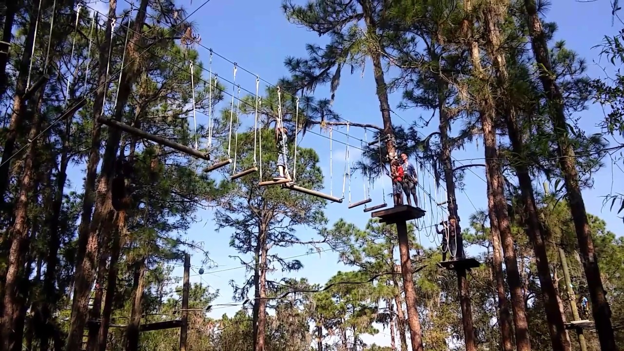 Treeumph Adventure Course, #3 Ascend Course - YouTube