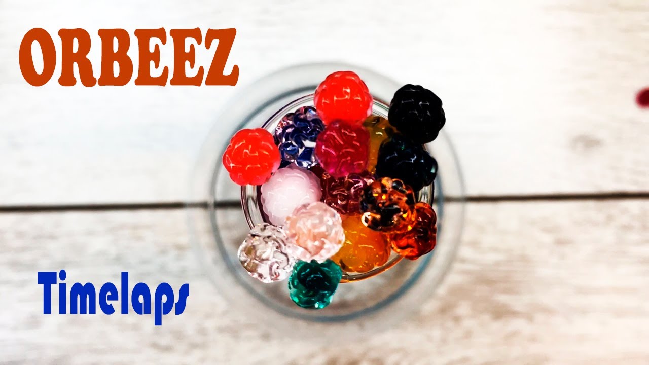 Time Lapse video. Easy experiments at home. Volcano from Orbeez. - YouTube