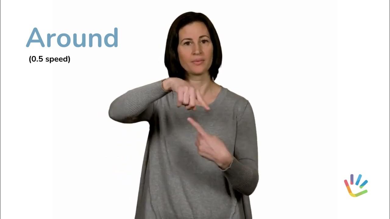 Sign "AROUND" in ASL with ASL Bloom - YouTube