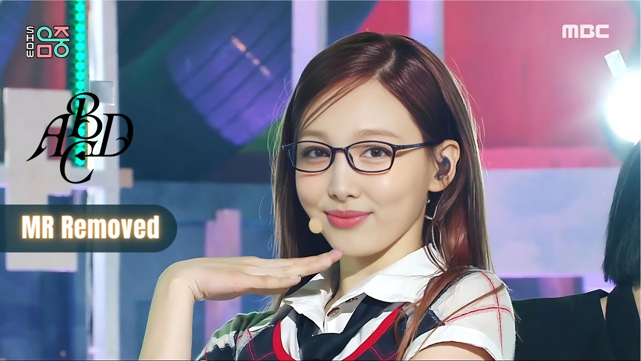 Nayeon (나연) TWICE "ABCD" LIVE VOCALS (MR REMOVED) | MusicCore [240615] - YouTube