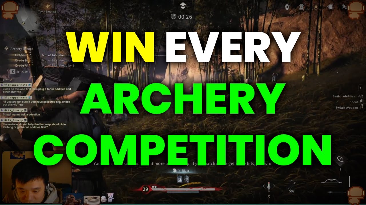 How To EASILY Win Every Archery Competition - Where Winds Meet - YouTube