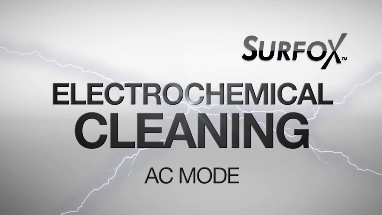 Установка для электрохимической очистки сварного шва SURFOX Mini - YouTube
