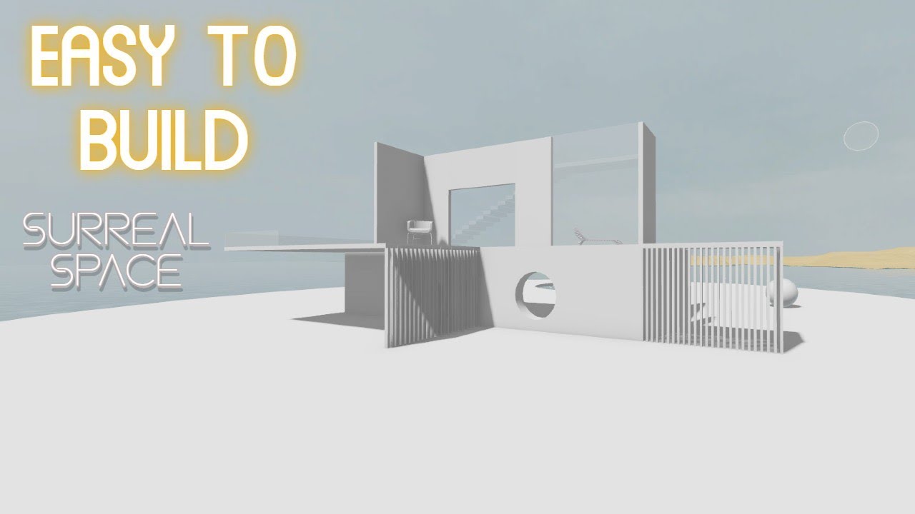Roblox Studio: Surreal Space (Ultra Easy! Speed Build) - YouTube