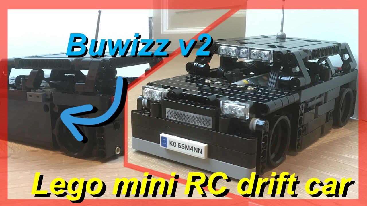 Lego mini RC drift car - YouTube